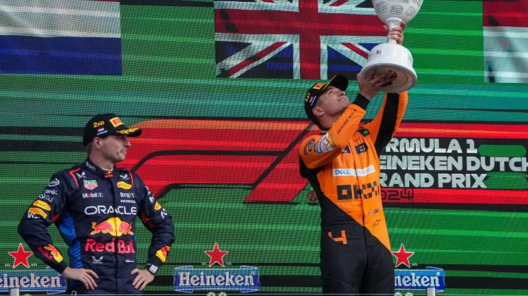 Lando Norris Claims Second Career Win At Dutch Grand Prix! - DailyBase ...