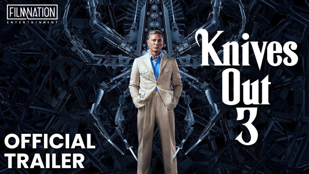 Glenn Cose en Daniel Craig zijn klaar voor de nieuwe Knives Out 3 film! - DailyBase.com